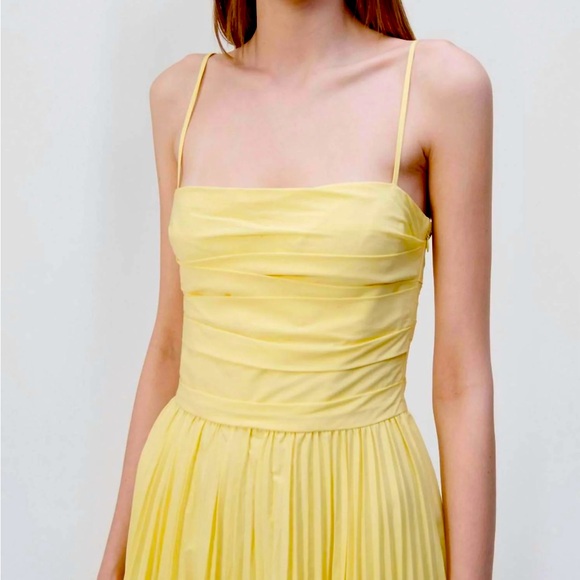 Jonathan Simkhai | Dresses | Jonathan Simkhai Yellow Caroline Yellow ...